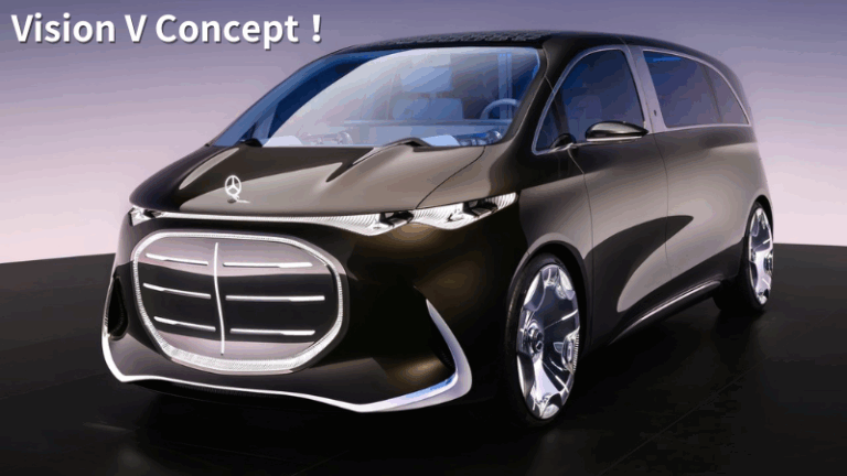 【2025年最新】メルセデスベンツ Vision V Conceptが描く電動ラグジュアリーMPVの未来！